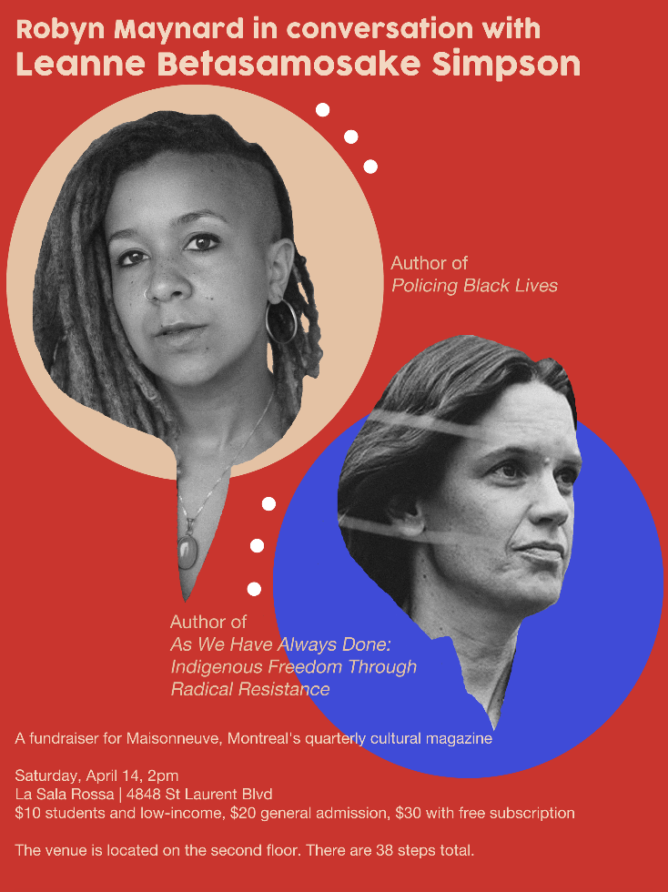 Maisonneuve | Leanne Betasamosake Simpson in conversation with Robyn ...